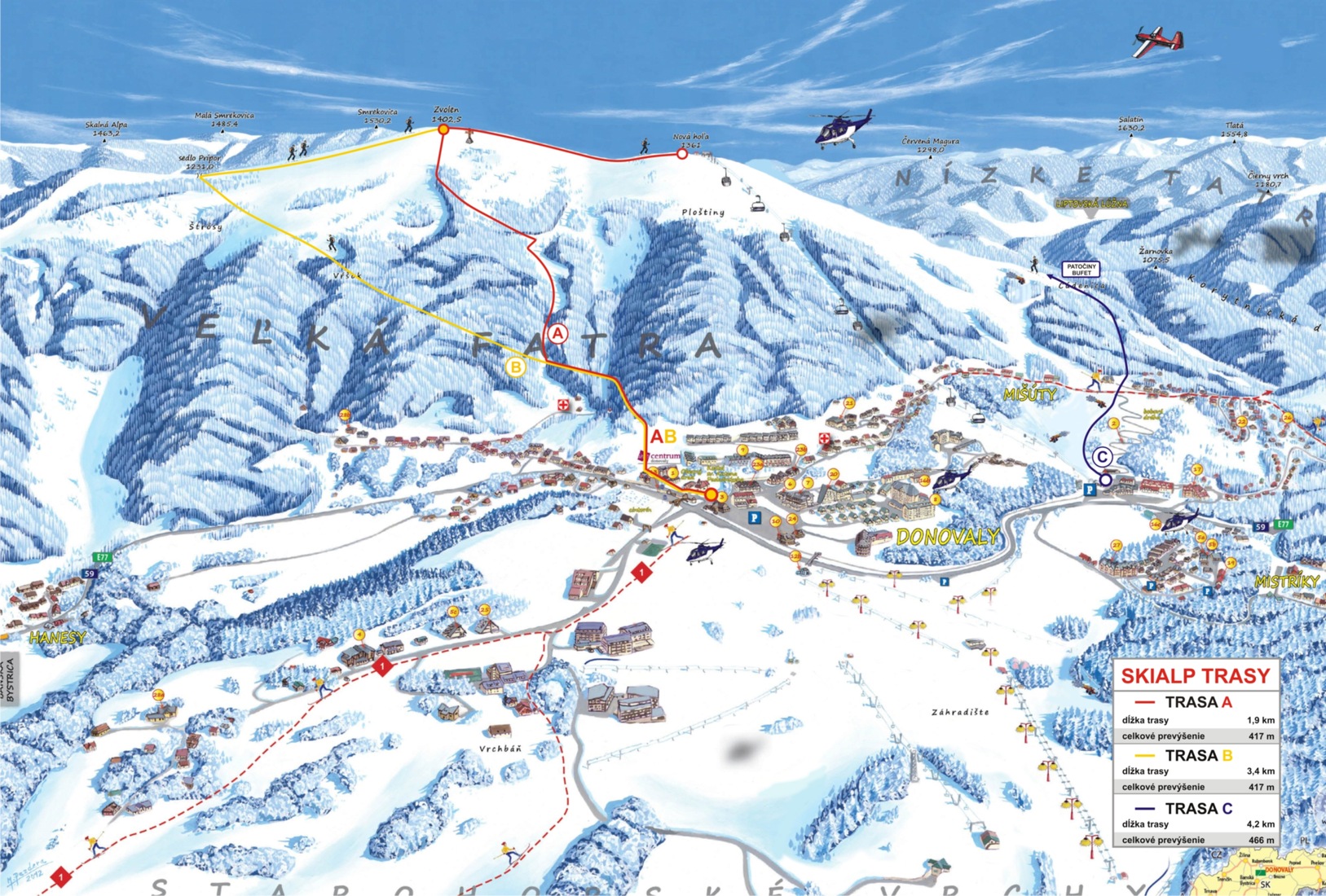 Skialp na Donovaloch: výstup na Novú Hoľu | Cestovateľský blog